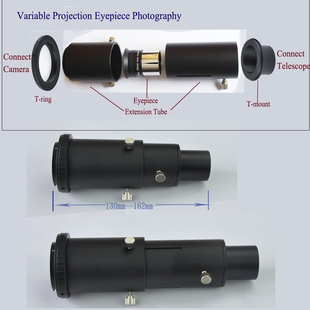 Variable Eyepiece Projection Camera Adapter