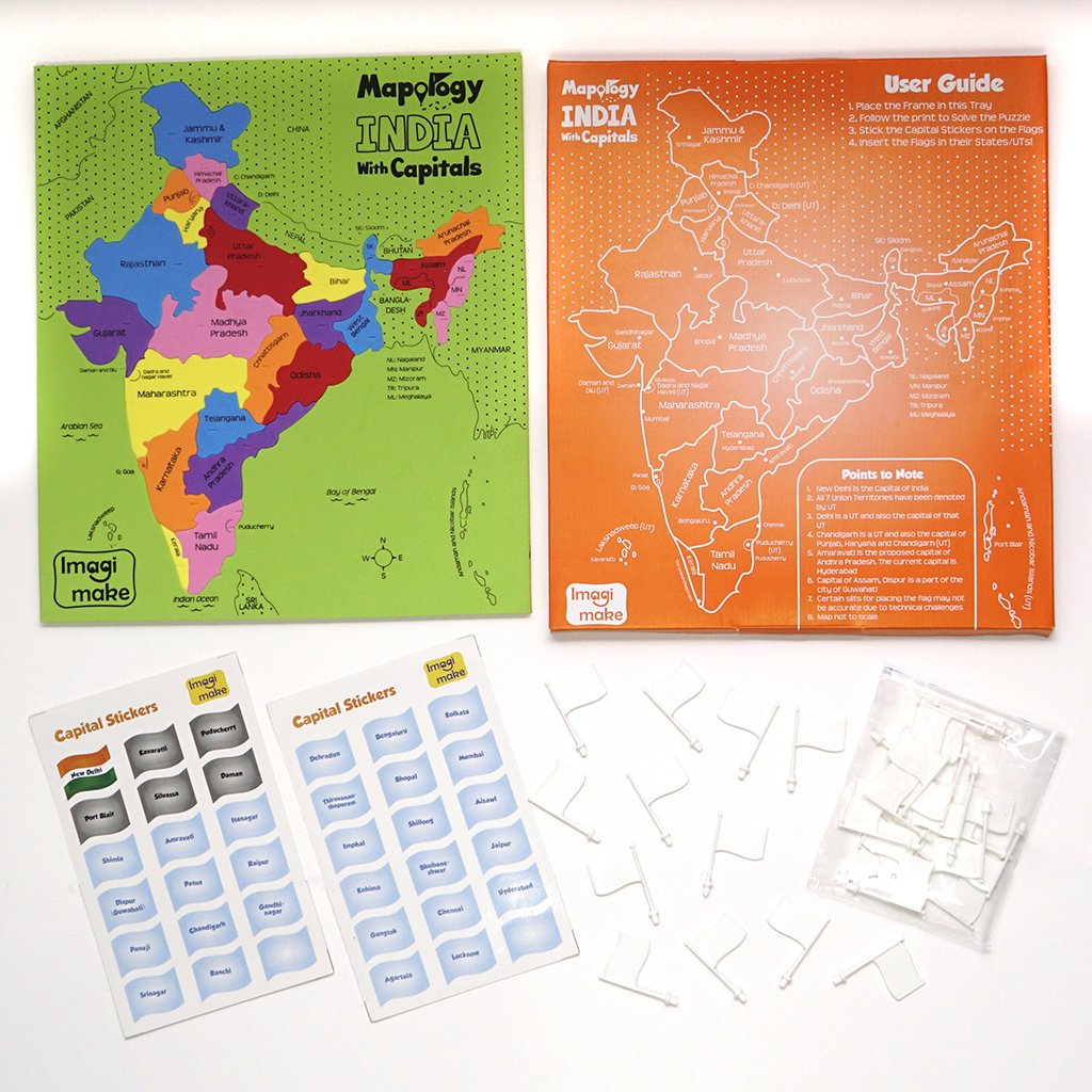 Imagi Make Mapology India with Captials
