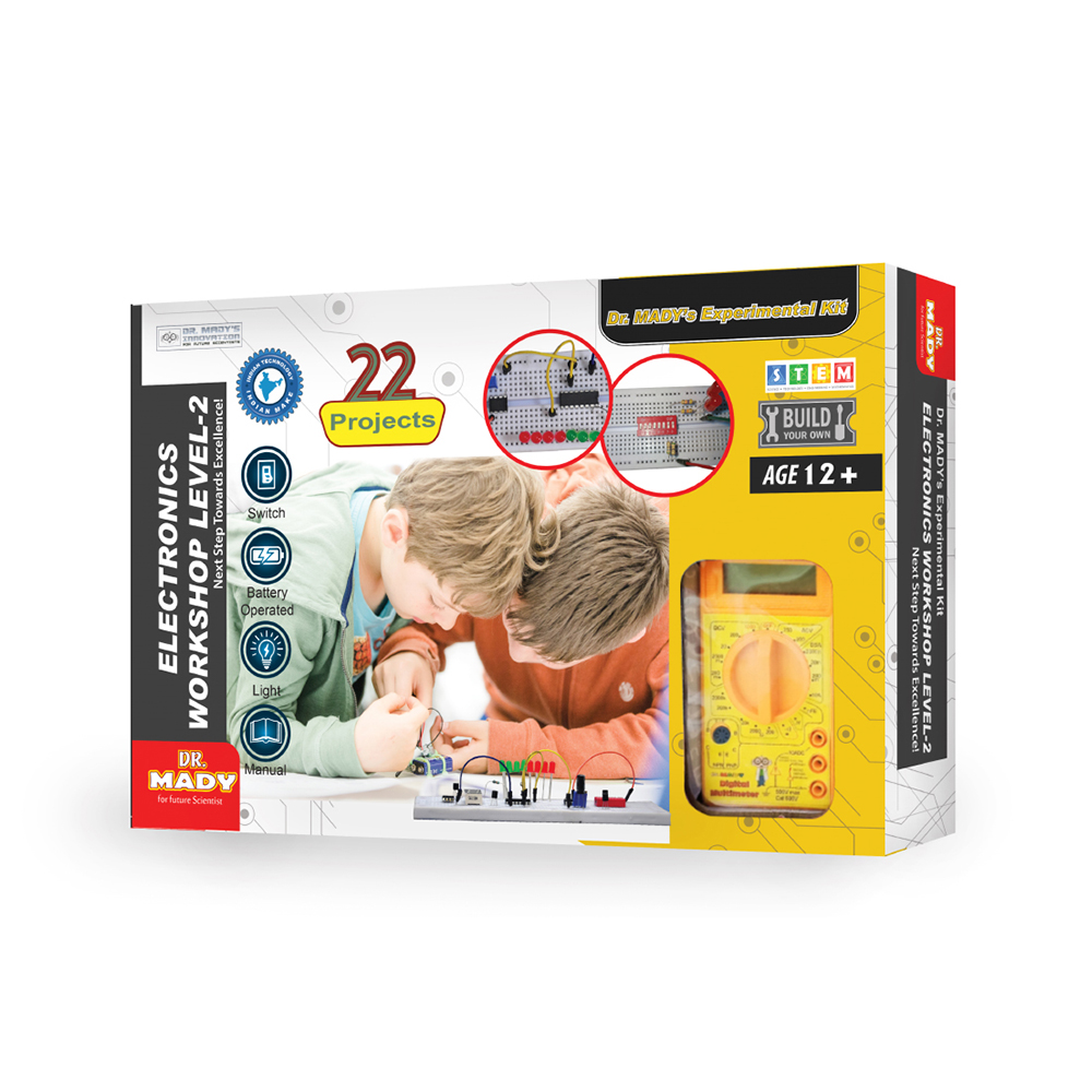 Dr.Mady,s Electronics Workshop Level-2 (22 Projects)